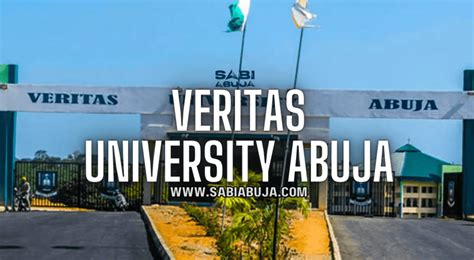 Veritas University Abuja A Beacon Of Academic Excellence Sabiabuja