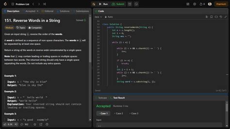 50daysofcoding Challenge Reverse Words In String Nikhil Nigam