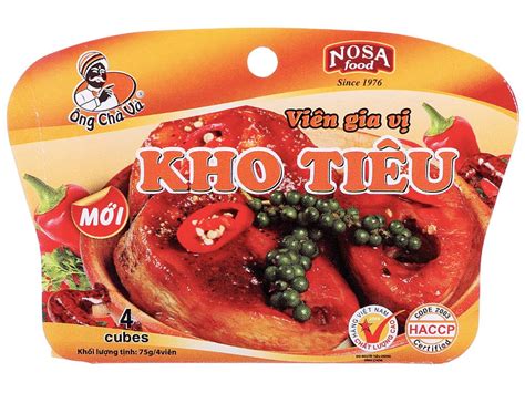 Gia Vị Kho Tiêu Ông Chà Và 75g Giá Tốt Tại Bách Hoá Xanh