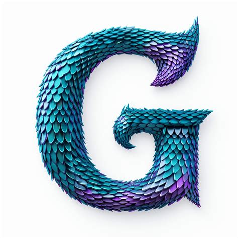 Bold Pink And Orange 3d Letter G Monogram Design Playground