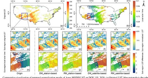 Figure 4 From An Improved Integrated Model For Temporal Normalization Of Satellite Derived Land