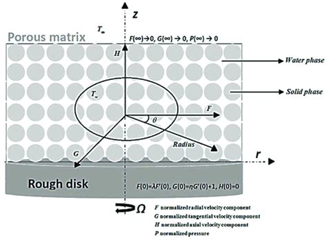 The Coordinate System Of The Von Kármán Flow In A Porous Medium With Download Scientific