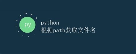 Python 根据path获取文件名极客教程
