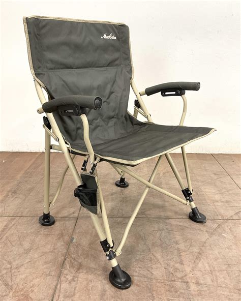 Lot Maccabee Aluminum Folding Sports Chair And Carry Bag