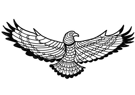 Sas Mandala Színezők Nyomtatható Sas Mandala Kifestők