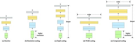 Model Scaling A Is A Baseline Network Example B D Are Normal