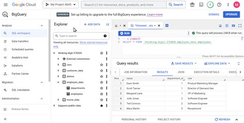 Bigquery Introduction