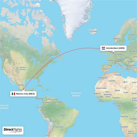 Direct Flights From Mexico City To Amsterdam Mex Ams