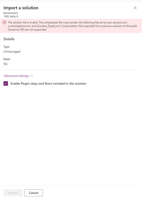 Import PowerApps Component Framework PCFx Into Model Driven PowerApps