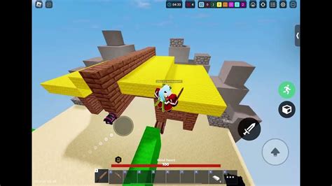 Insane Play With Bacon Buddy Roblox Bedwars Youtube