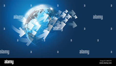 3d Earth Globe Design Layout Applicable For Globalisation Global Business Technology Concepts