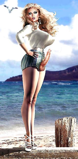 Futanari Art Pin Up Style 66 Pics Xhamster