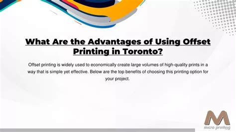 PPT Top Benefits Of Offset Printing In Toronto PowerPoint Presentation ID 12586201