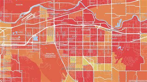 The Safest And Most Dangerous Places In Spokane Valley Wa Crime Maps
