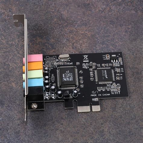 Tarjeta De Sonido Pcie 51 Tarjeta De Audio Envolvente 3d Pci Express