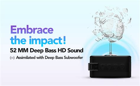 Madrabbit Sound Rock 5w Wireless Portable Bluetooth Speaker With 10h Battery Hd Audio 52mm