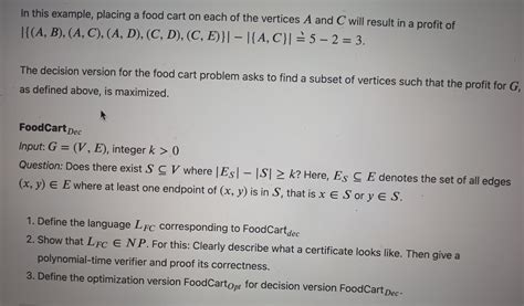 Solved Consider A Graph Where Vertices Represent Chegg
