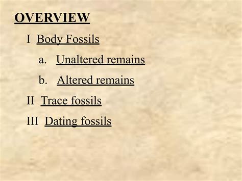 Fossils Pptpdf