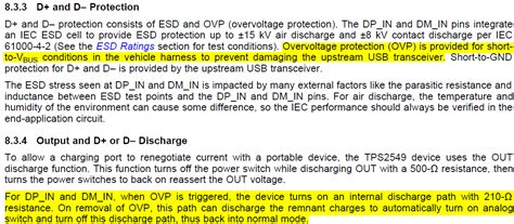 Tps2549 Overvoltage Reaction Interface Forum Interface Ti E2e Support Forums