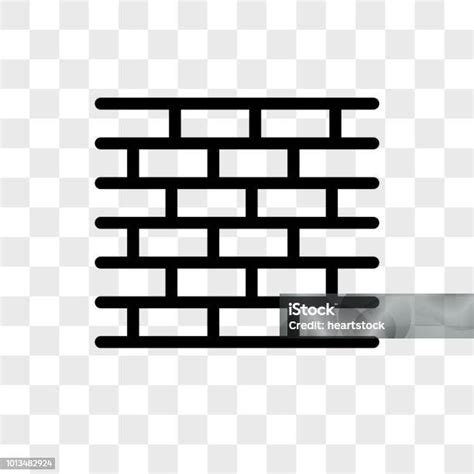 Ikon Vektor Bata Pada Latar Belakang Transparan Ikon Bata Ilustrasi