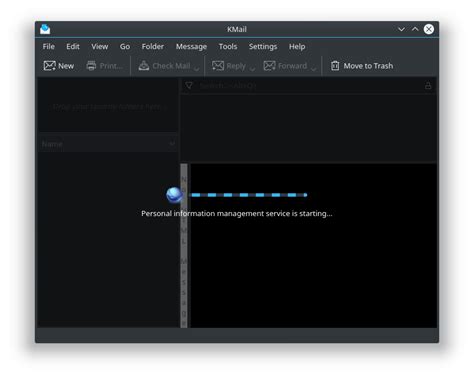 Kde5 Kde Kontact Applications Fail To Start The Akonadi Personal Information Management
