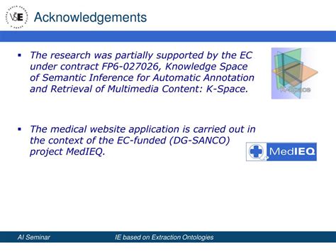 Ppt Information Extraction Based On Extraction Ontologies Design Deployment And Evaluation