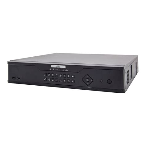 Uniview Complete Channel K Ultra HD IP NVR System Kit With Thirty Two Metal MP Fixed