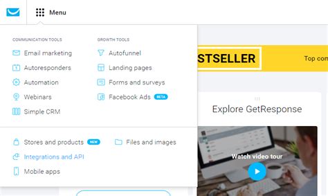 Integrate GetResponse Brave