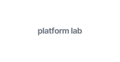 플랫폼 랩platform Lab