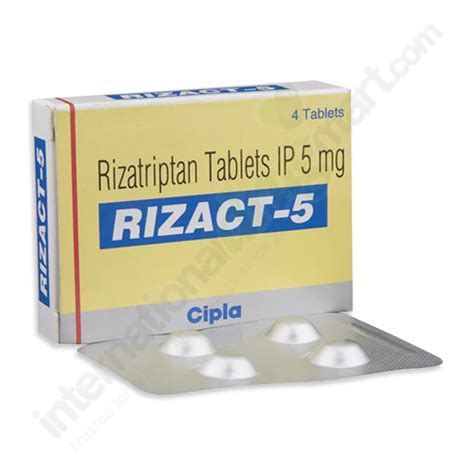 Comprar Rizatriptan 5 Mg En Línea A Un Precio Asequible