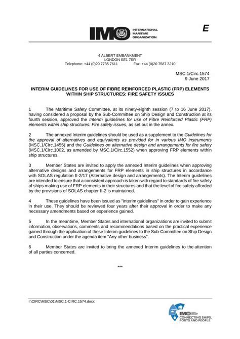 pdf interim guidelines for use of fibre reinforced plastic · or