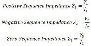 What Is Meant By Sequence Impedance Positive Negative Zero Sequence Impedance Circuit Globe