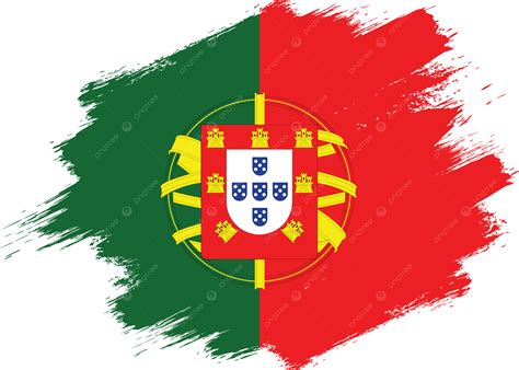 Vetor Bandeira De Portugal Png Bandeira Bandeira Vetorial Bandeira Grunge Imagem Png E Vetor