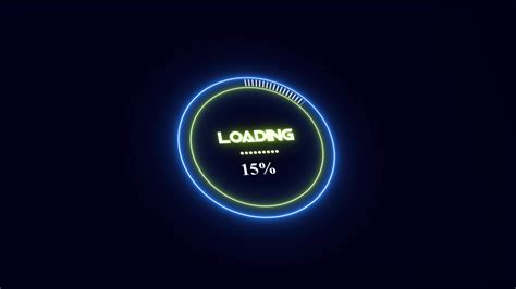 Circle Loading Indicator For Loading Progress Seamless Looping
