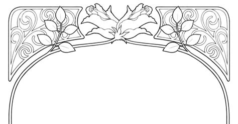 フリー素材 今日の飾り罫82草花21 Nomiのイラスト Pixiv