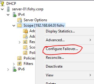 Windows Server Configuring DHCP Failover JohnKeen Tech