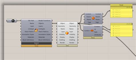 Gh Reading Data From External Rhino Files With Attributes Revit