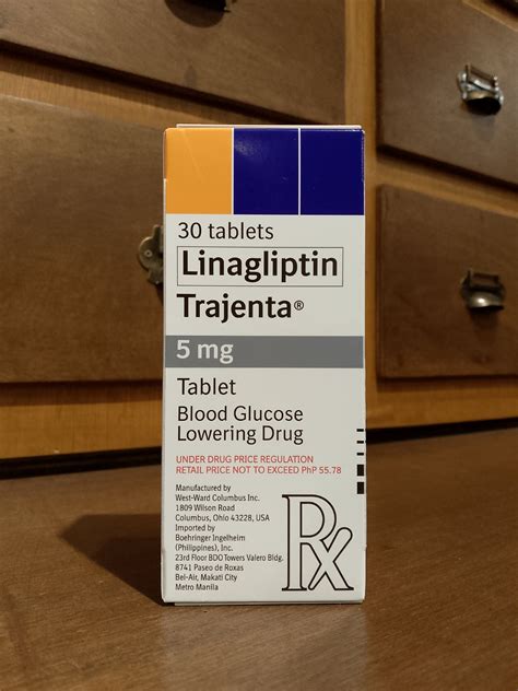Linagliptin [trajenta] 5 Mg Tablet Meds For All