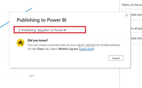 Power BI How To Publish Desktop Reports GeeksforGeeks
