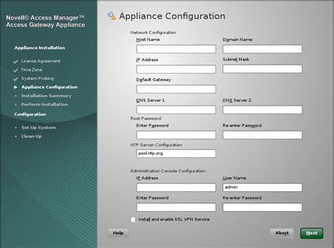 Netiq Doc Novell Access Manager 31 Sp3 Installation Guide Installing The Access Gateway