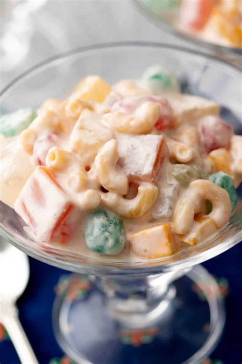 Filipino Macaroni Fruit Salad Recipe Easy Made Dishes