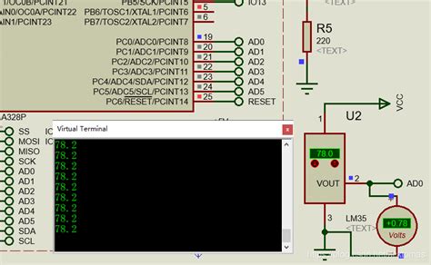 【用proteus仿真arduino】 04 基于lm35温度的测量proteusarduino实现lm35 Csdn博客