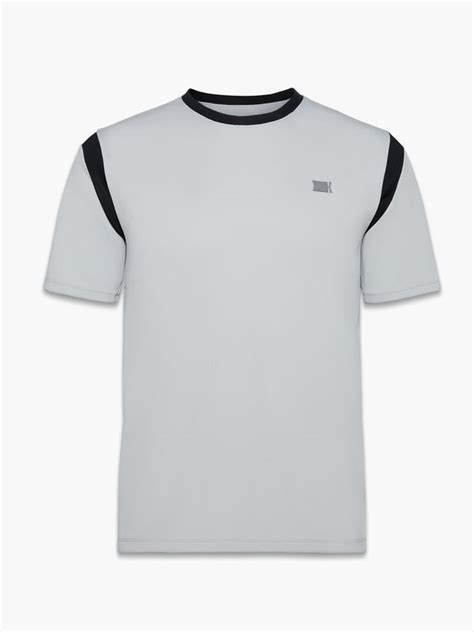Breakout Base Layer Tee In Grey And Silver Savage X Fenty