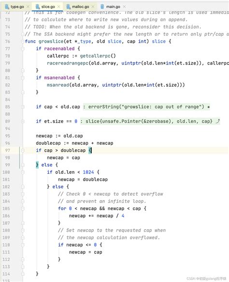 Golang中slice的剖析golang Slice初始化 Csdn博客