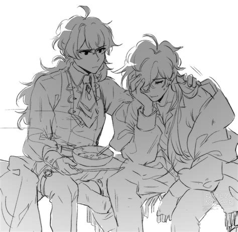 Goat Mama Klee Lisa And Diluc Again Please