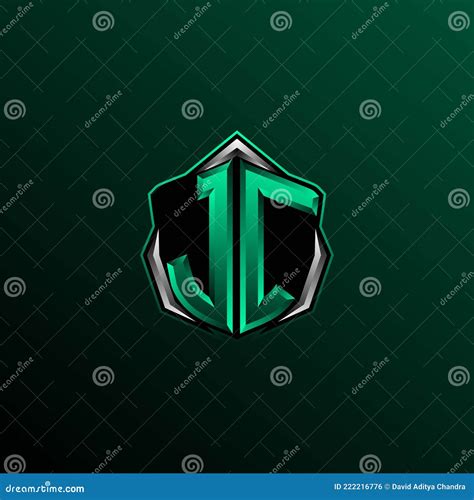 Initial Jc Logo Design Initial Jc Logo Design With Circle Style Logo For Game Esport