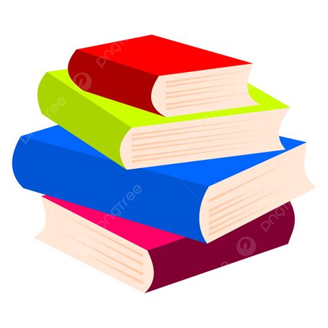 Libros Apilados Vector Png Ilustración De Libro Dia Del Libro Libro