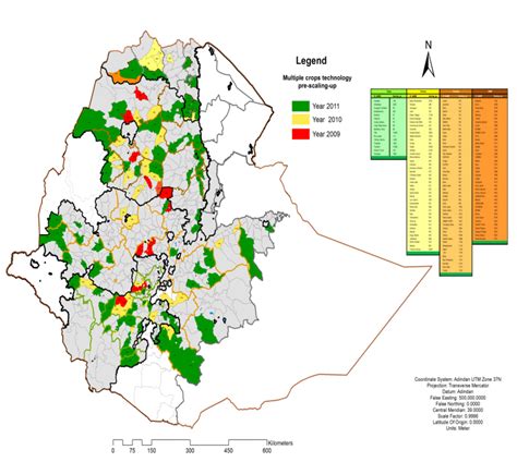 Spatial Coverage In Simultaneous Approach Of Multiple Crop Technology Download Scientific