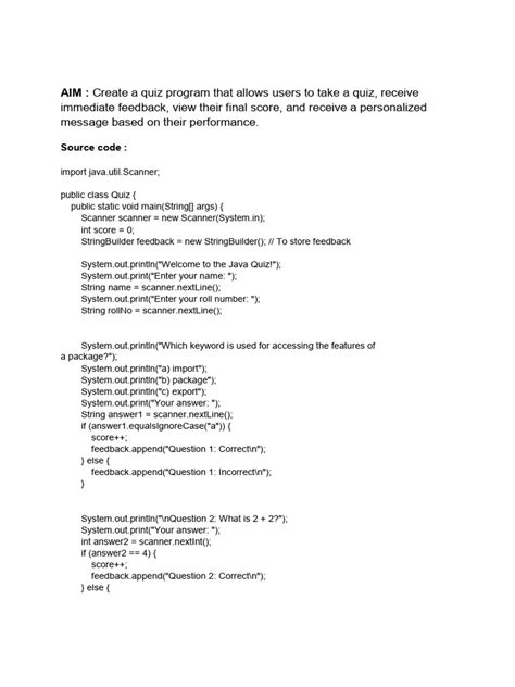 Java Project Pdf String Computer Science Computer Program