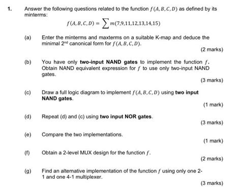 Solved Answer The Following Questions Related To The